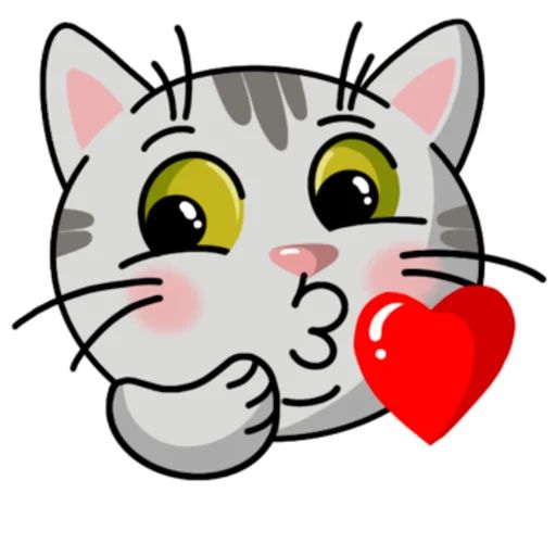 “Cats” stickers set for Telegram