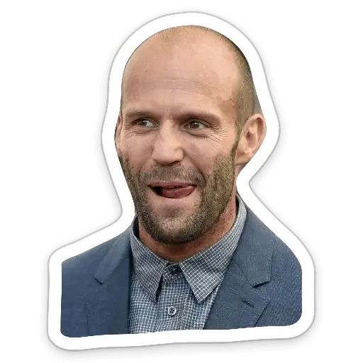 “Jason Statham” stickers set for Telegram