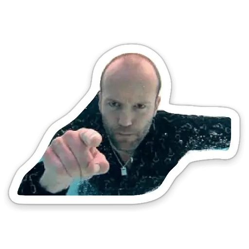 “Jason Statham” stickers set for Telegram