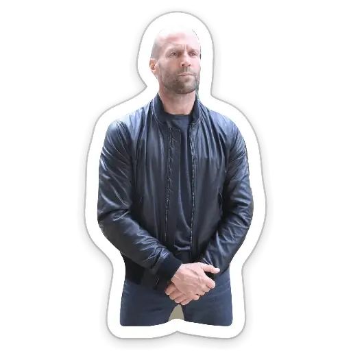 “Jason Statham” stickers set for Telegram