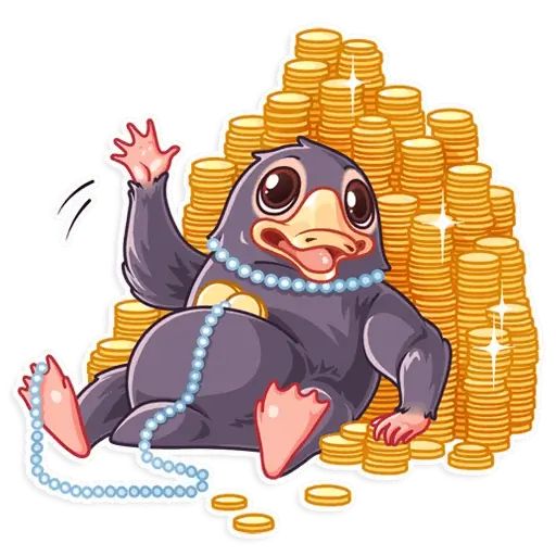 “Niffler” stickers set for Telegram