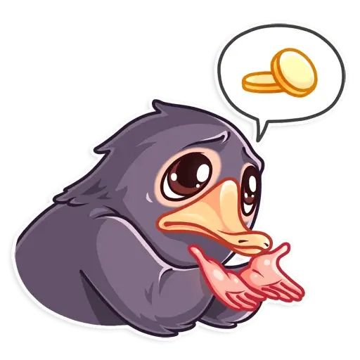“Niffler” stickers set for Telegram