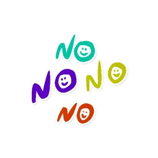 “Noo!” stickers set for Telegram