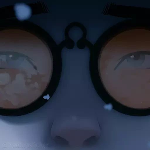 “Blue Eye Samurai” animated sticker set for Telegram