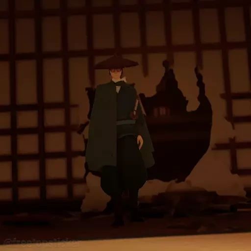 “Blue Eye Samurai” animated sticker set for Telegram