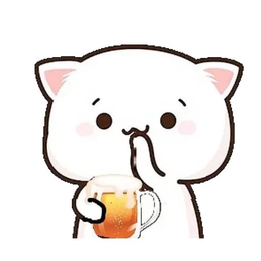 “Mochi Peach Cat Meme” stickers set for Telegram