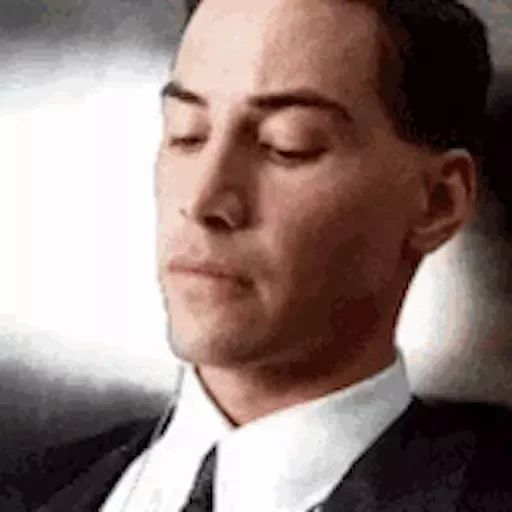 “Keanu Reeves” animated sticker set for Telegram