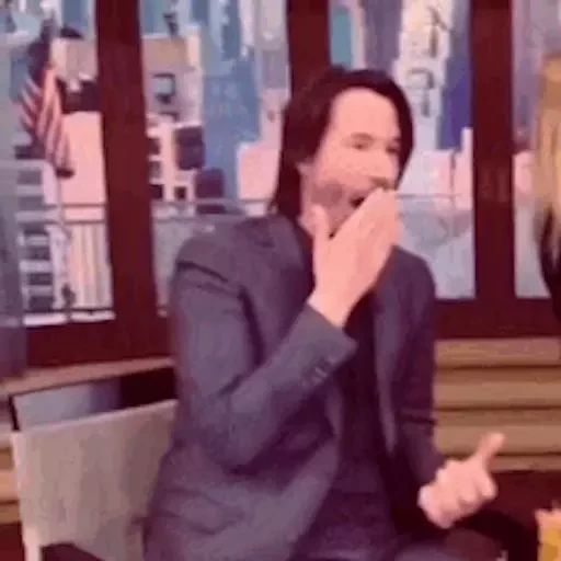 “Keanu Reeves” animated sticker set for Telegram