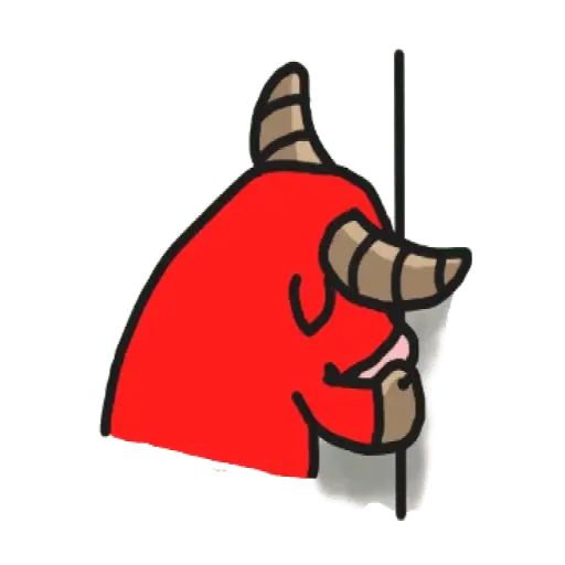 “Red Buff” stickers set for Telegram