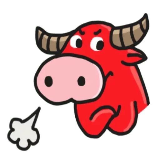 “Red Buff” stickers set for Telegram