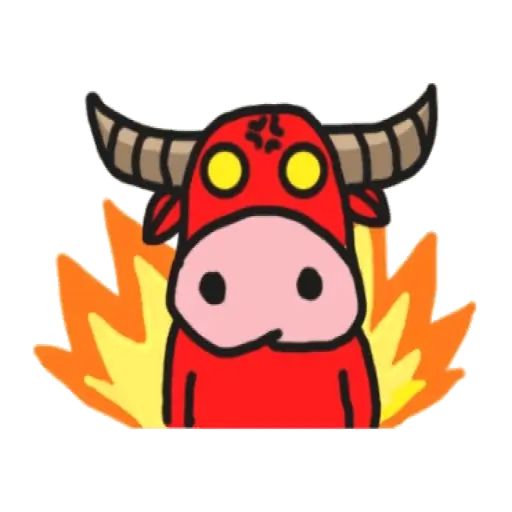 “Red Buff” stickers set for Telegram