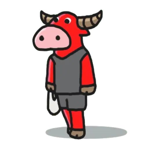 “Red Buff” stickers set for Telegram