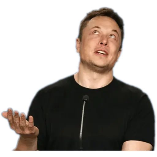 “Elon Musk” stickers set for Telegram