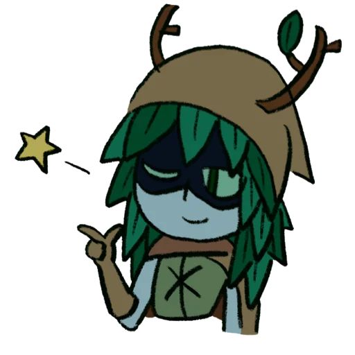 “Huntress Wizard” stickers set for Telegram