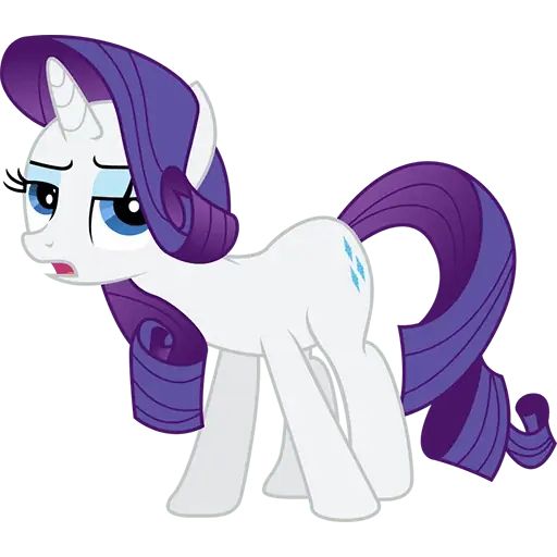 “Rarity” stickers set for Telegram