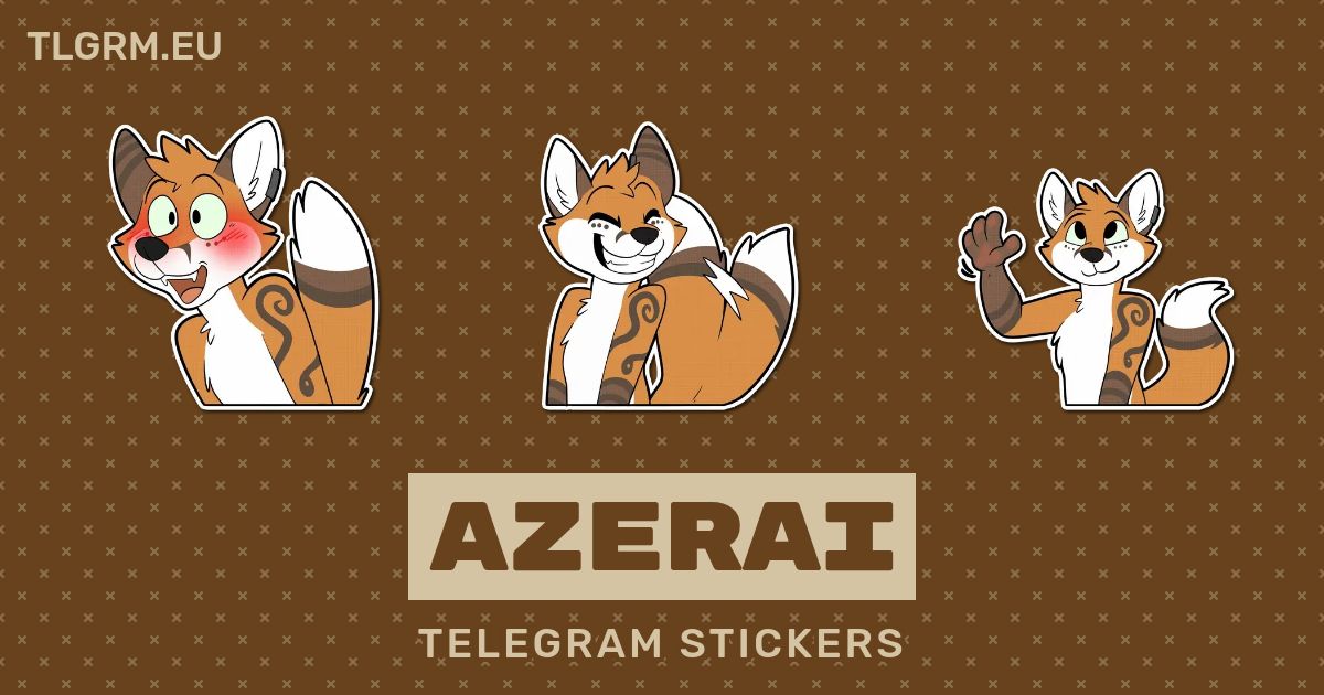 “Azerai” stickers set for Telegram