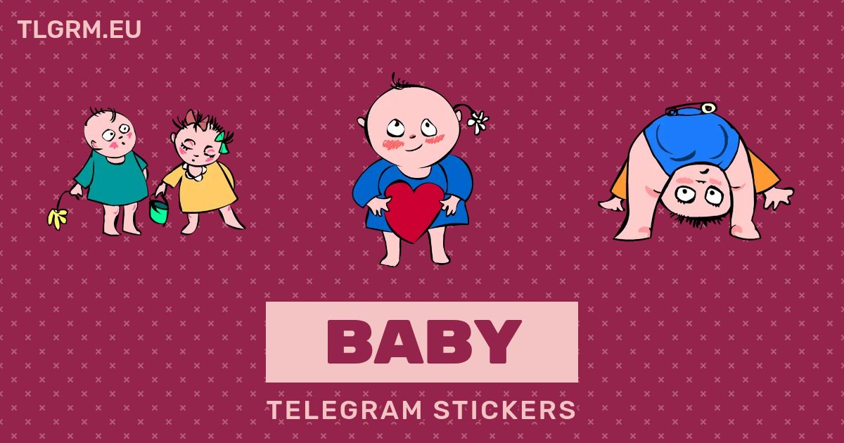 “Baby” stickers set for Telegram