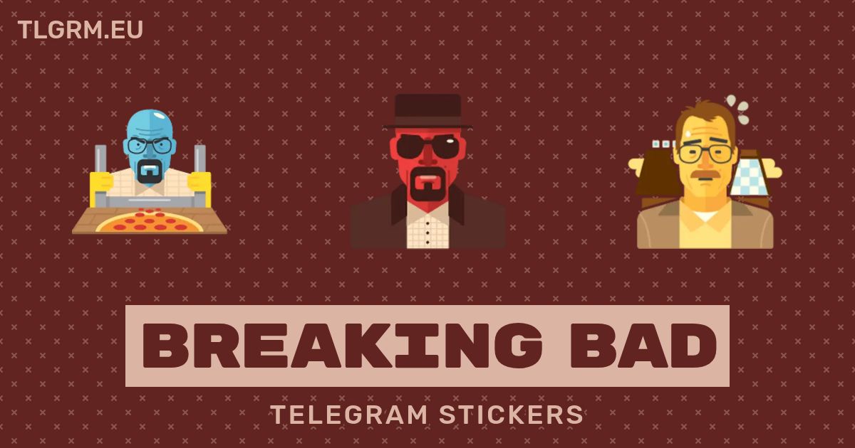 “Breaking Bad” stickers set for Telegram