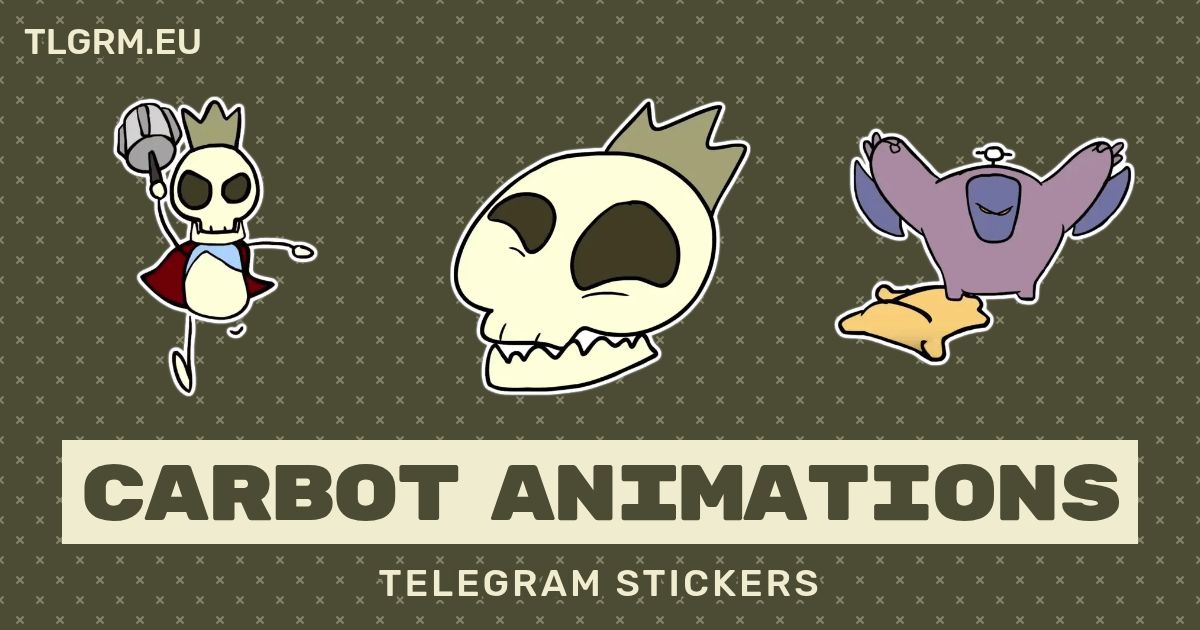 “Carbot Animations” stickers set for Telegram