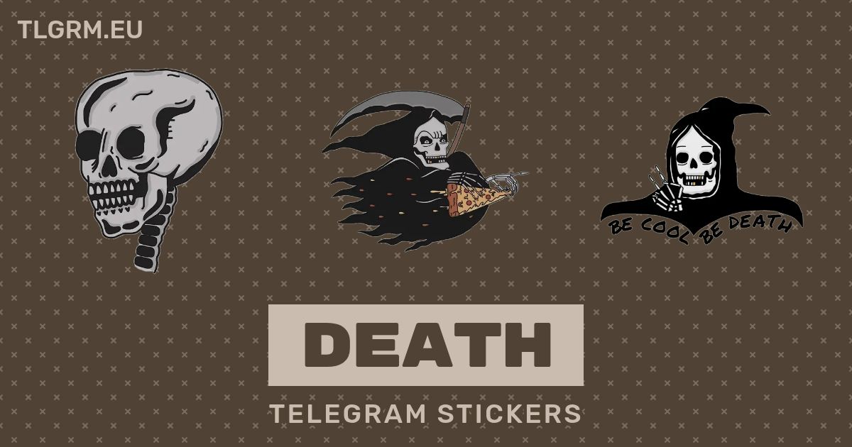 “Death” stickers set for Telegram