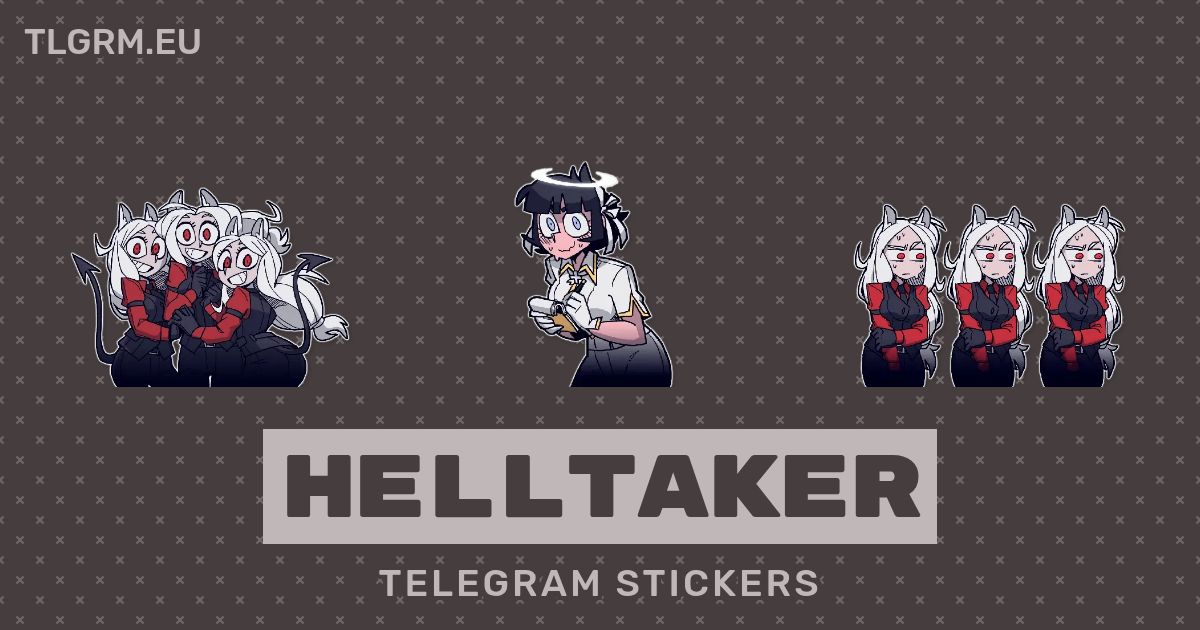 “Helltaker” stickers set for Telegram