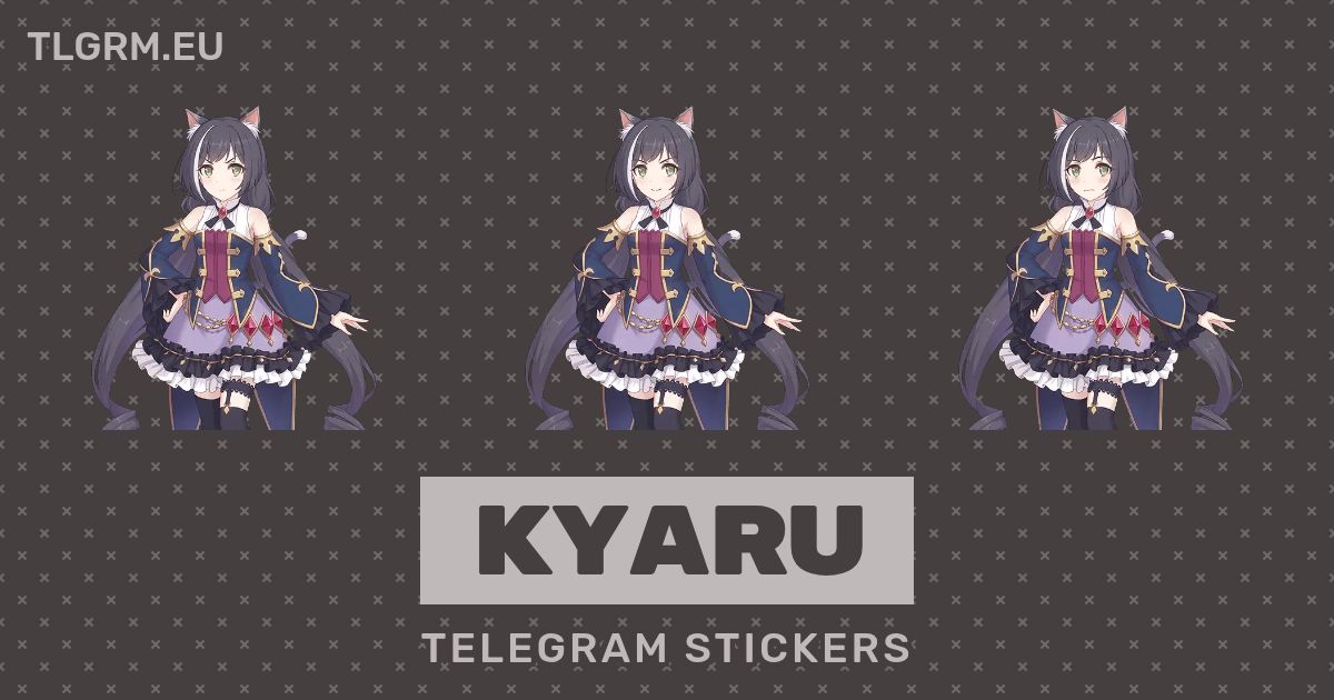 “Kyaru” stickers set for Telegram