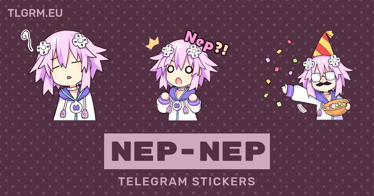 “Nep-Nep” stickers set for Telegram
