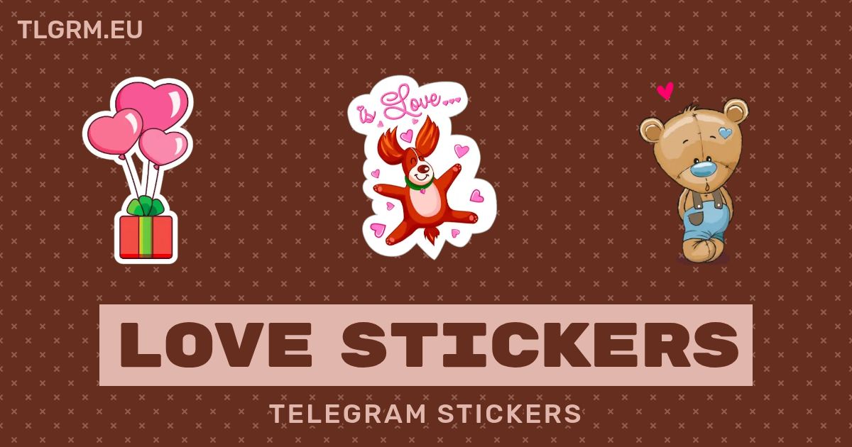 “Love Stickers” stickers set for Telegram