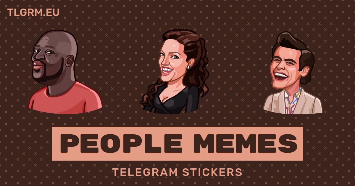 “People Memes” animated sticker set for Telegram