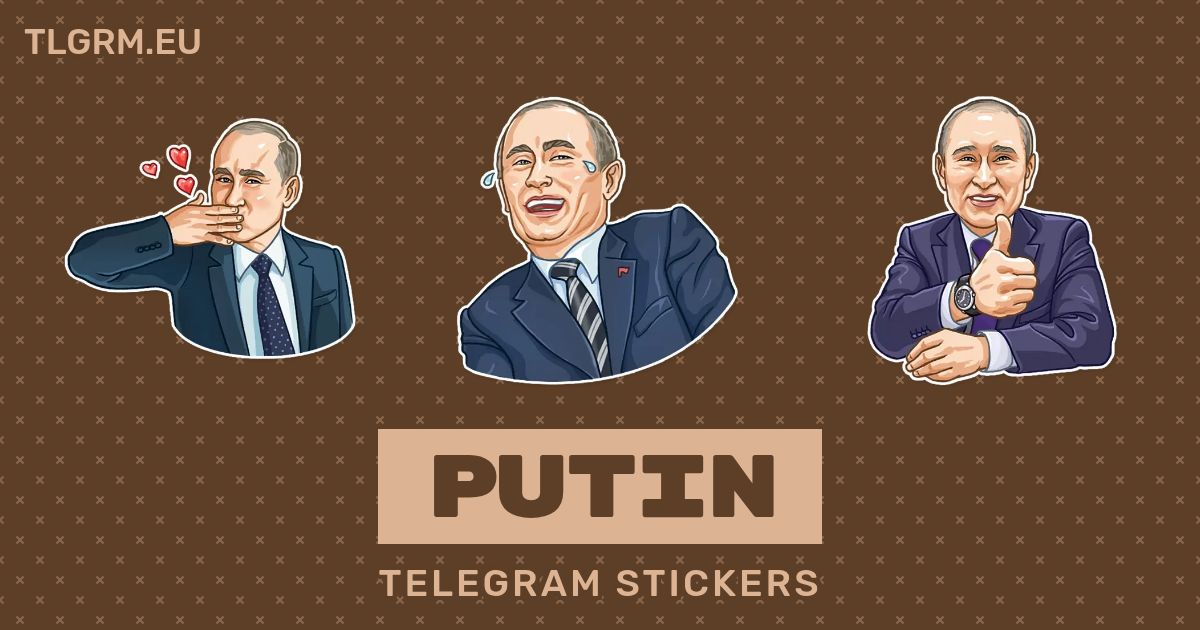“Putin” stickers set for Telegram