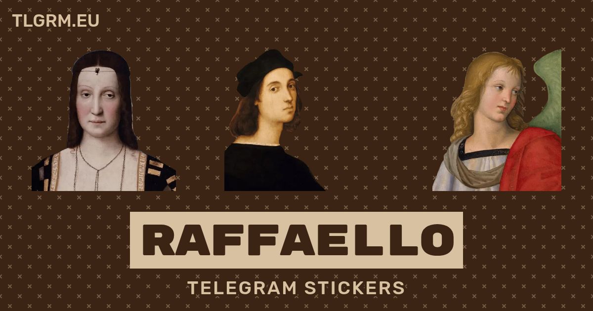 “Raffaello” stickers set for Telegram