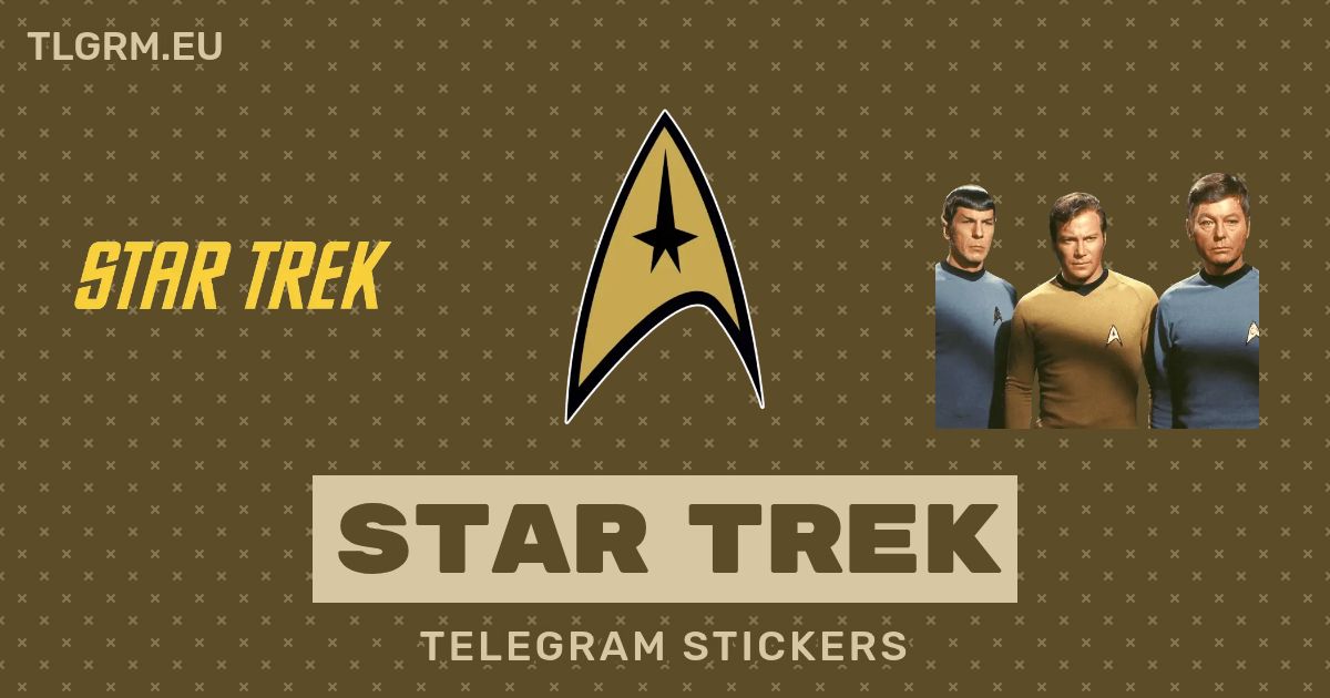 “Star Trek” stickers set for Telegram