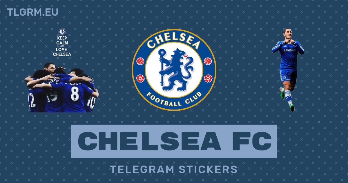 “Chelsea FC” stickers set for Telegram