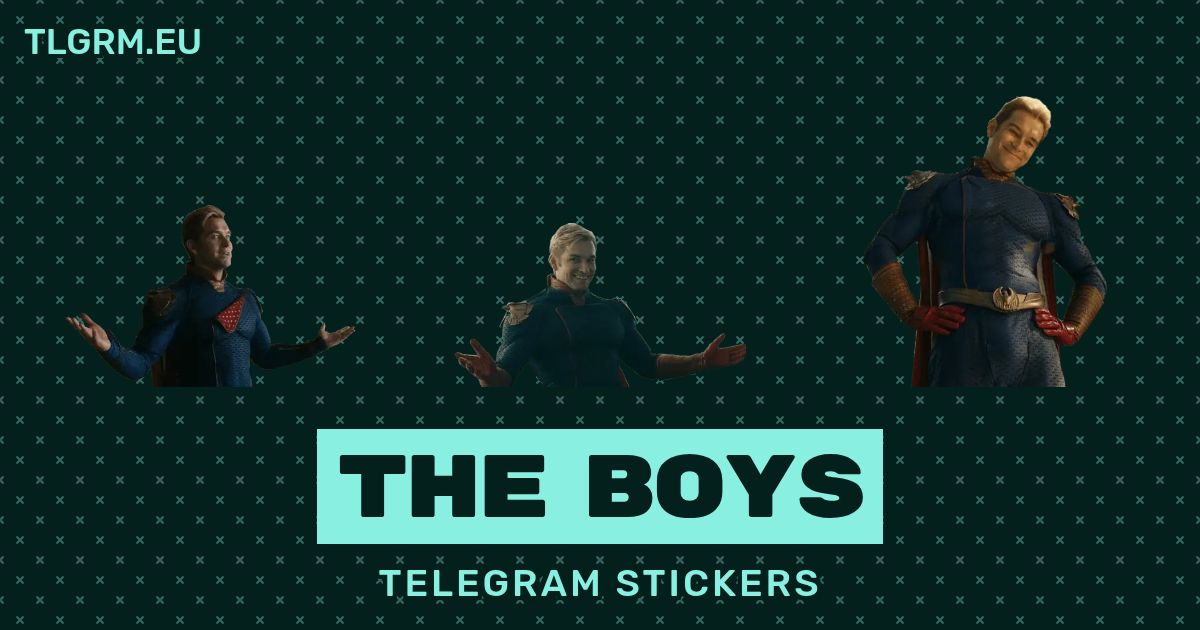 “The Boys” stickers set for Telegram