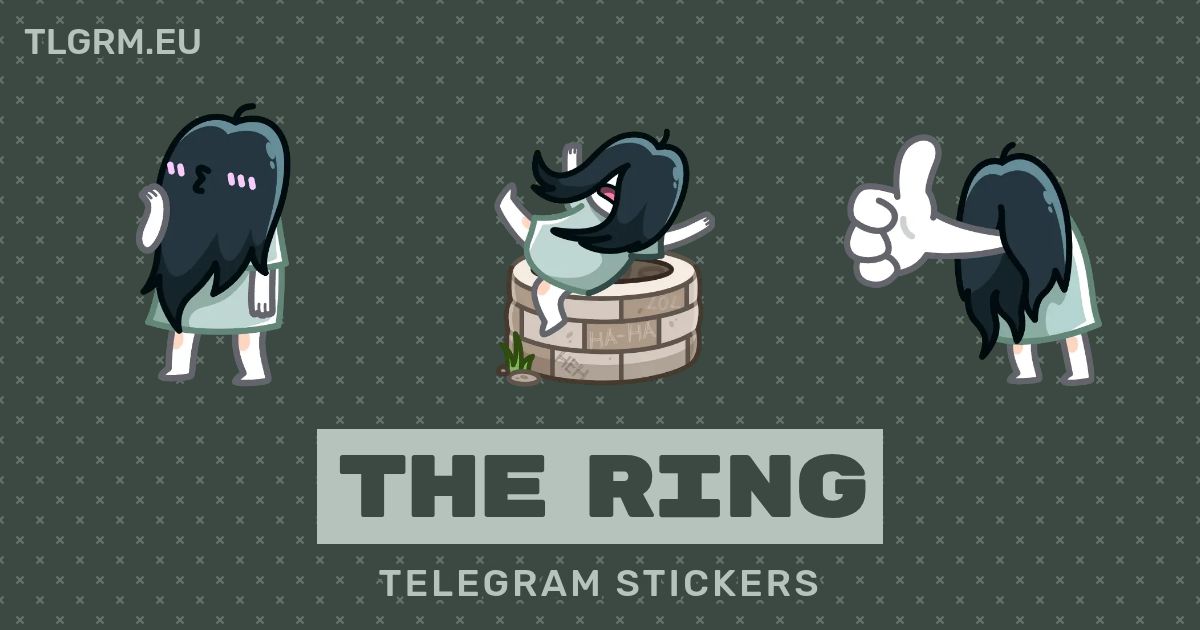“The Ring” animated sticker set for Telegram