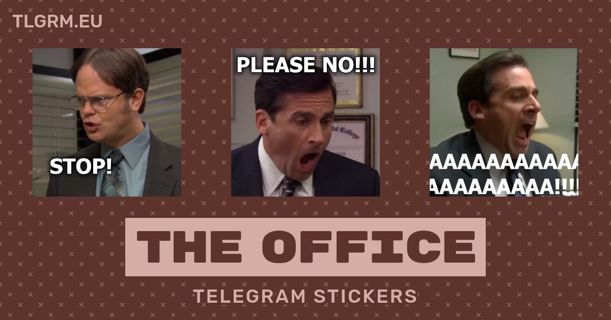 “The Office” stickers set for Telegram