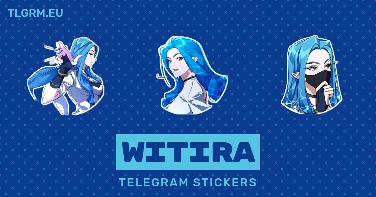 “Witira” stickers set for Telegram
