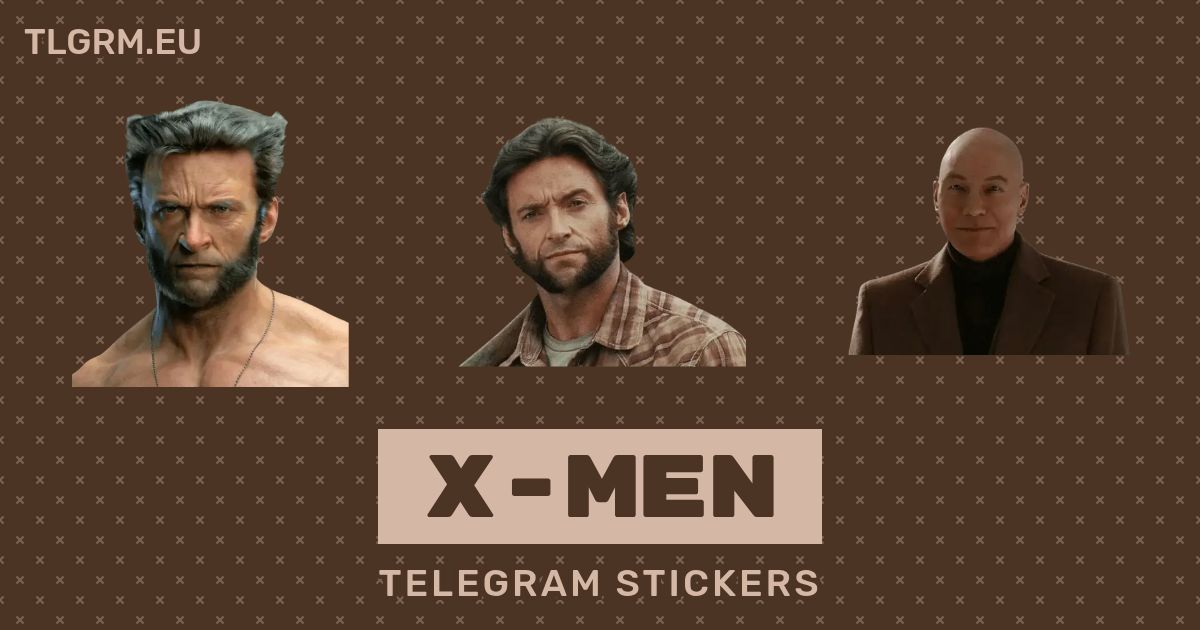 “X-Men” stickers set for Telegram