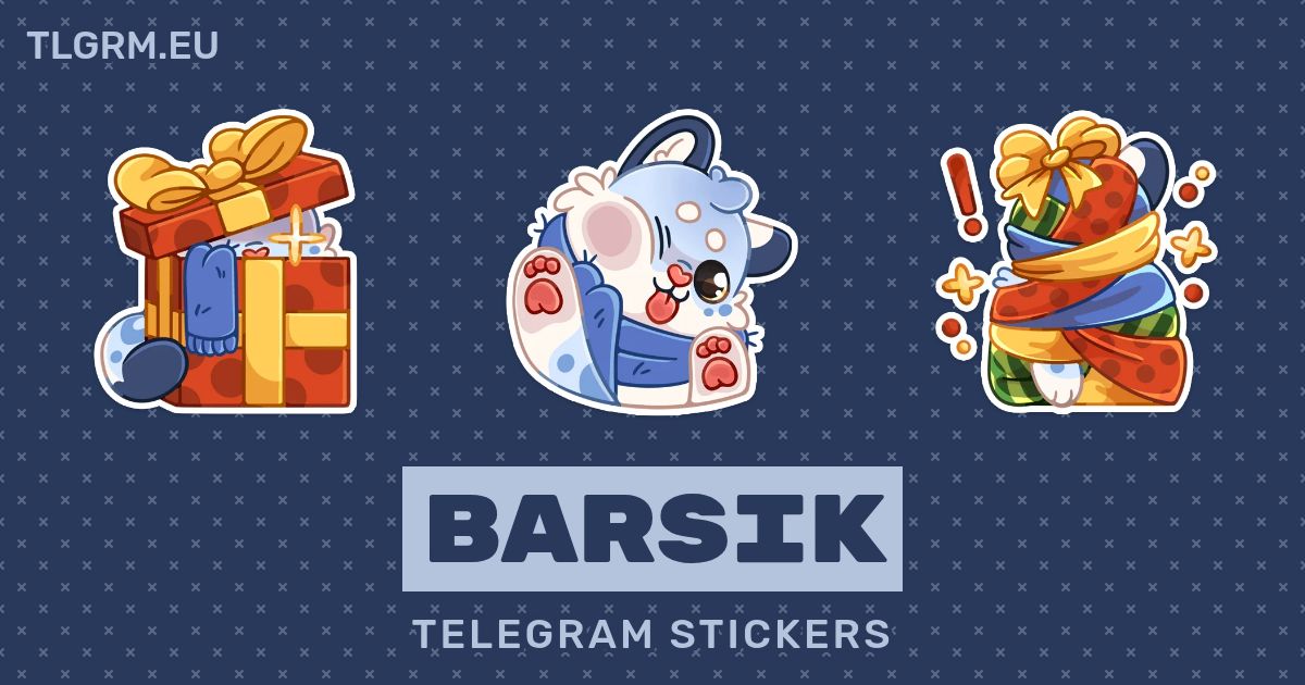 “Barsik” stickers set for Telegram