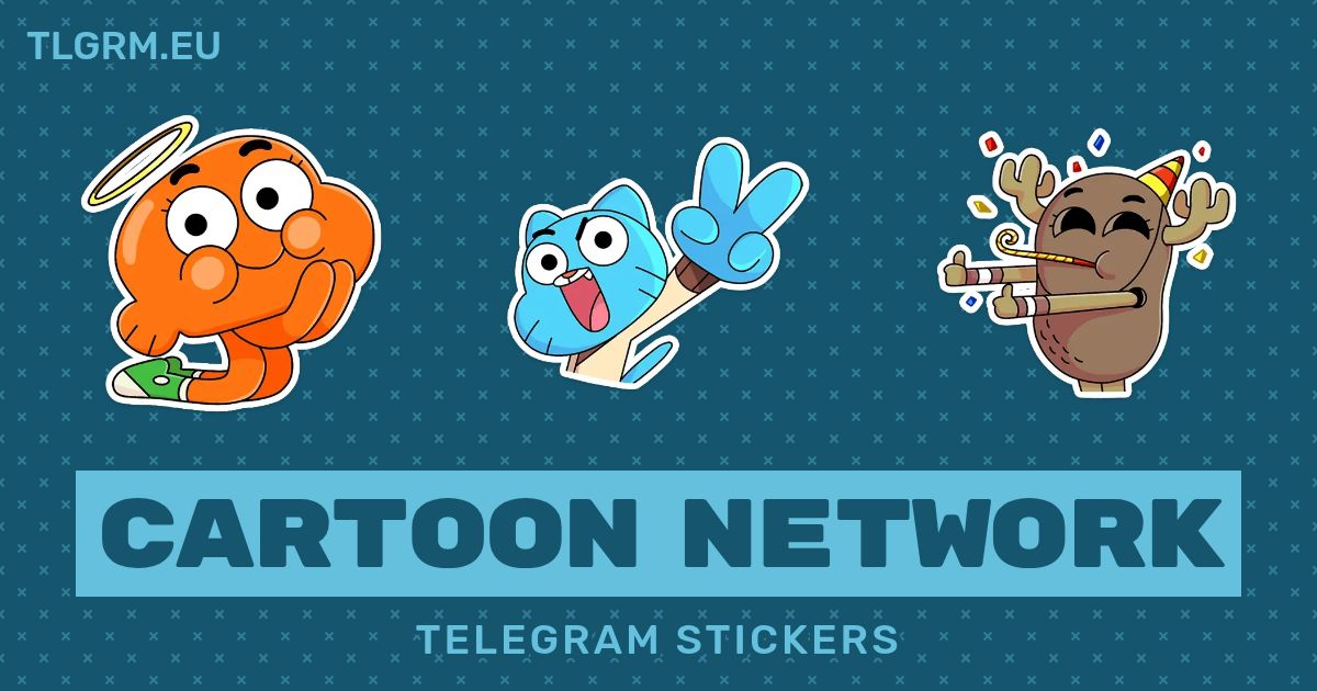 “Cartoon Network” stickers set for Telegram