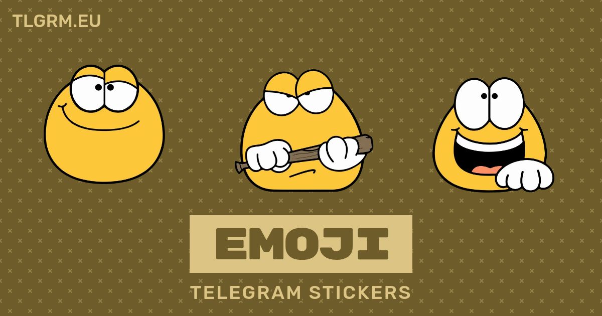 “Emoji” animated sticker set for Telegram