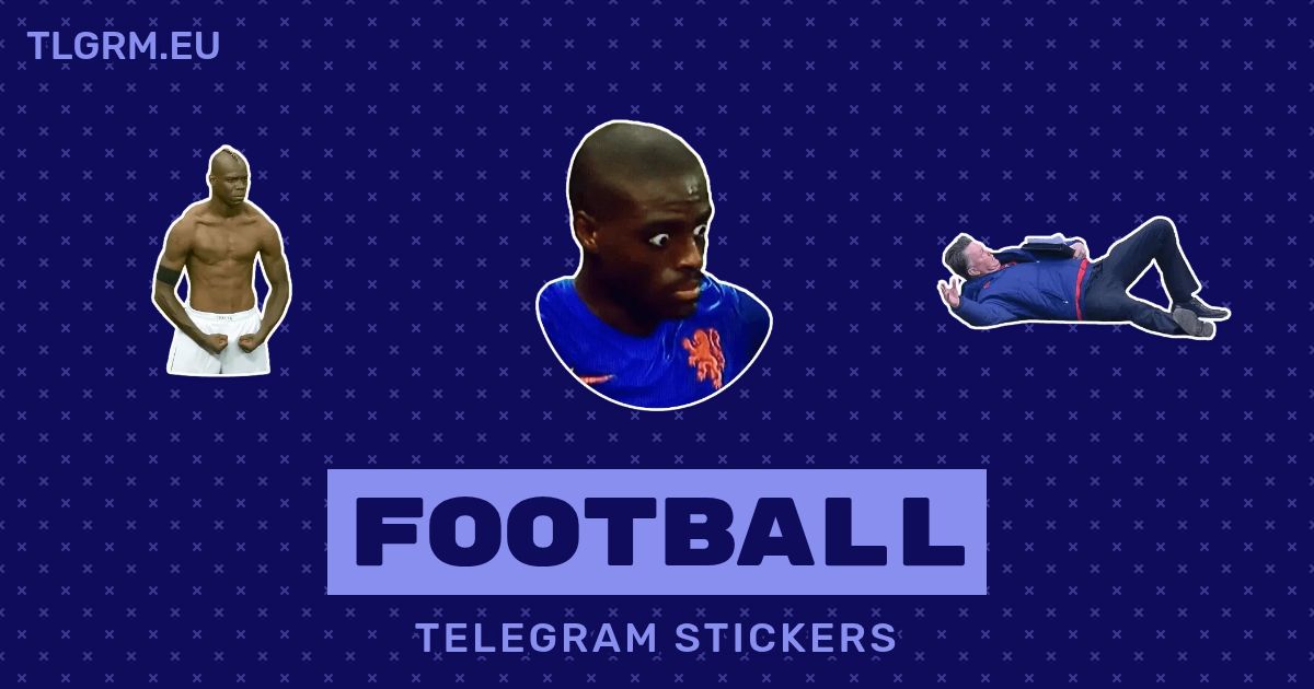 “Football” stickers set for Telegram
