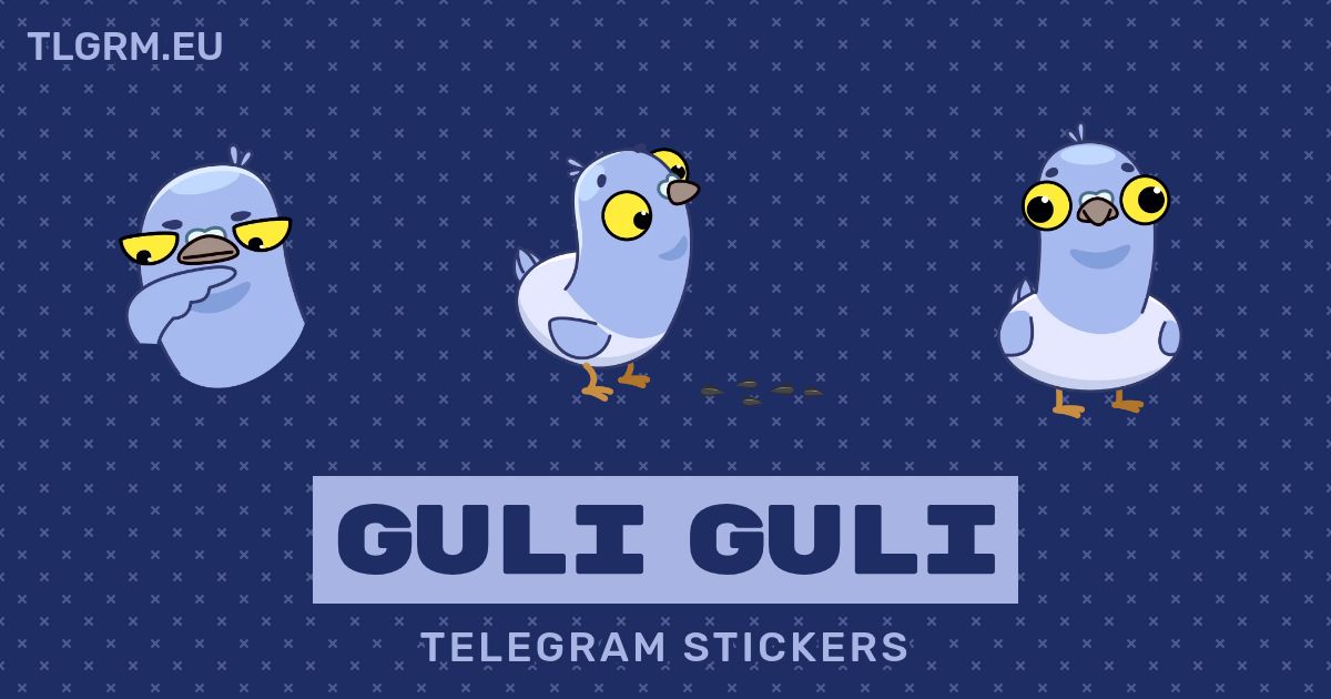 “Guli Guli” animated sticker set for Telegram
