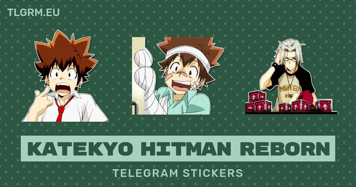 “Katekyo Hitman Reborn” stickers set for Telegram