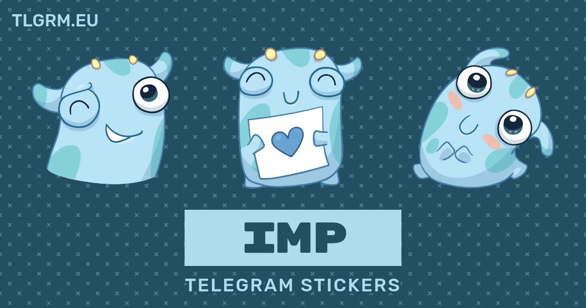 “Imp” stickers set for Telegram
