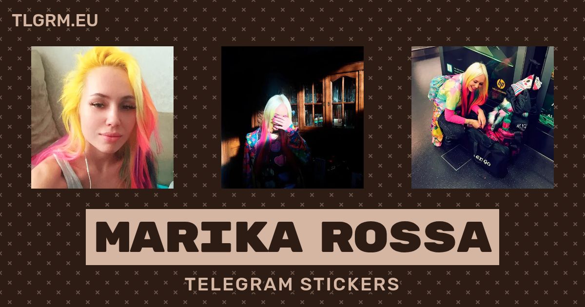 “Marika Rossa” stickers set for Telegram