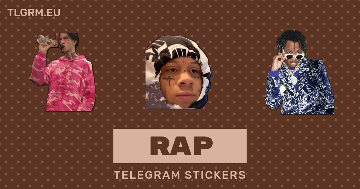 “RAP” stickers set for Telegram