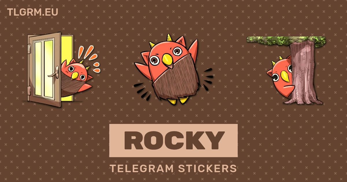 “Rocky” stickers set for Telegram