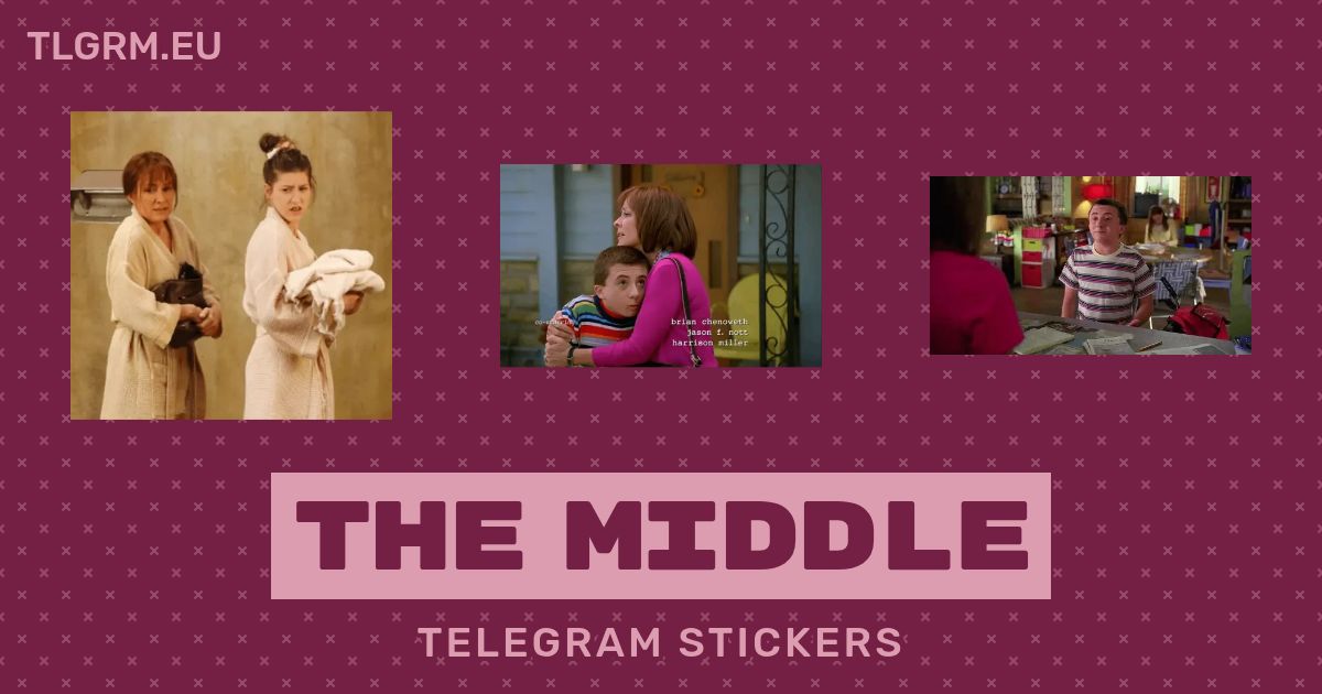 “The Middle” stickers set for Telegram