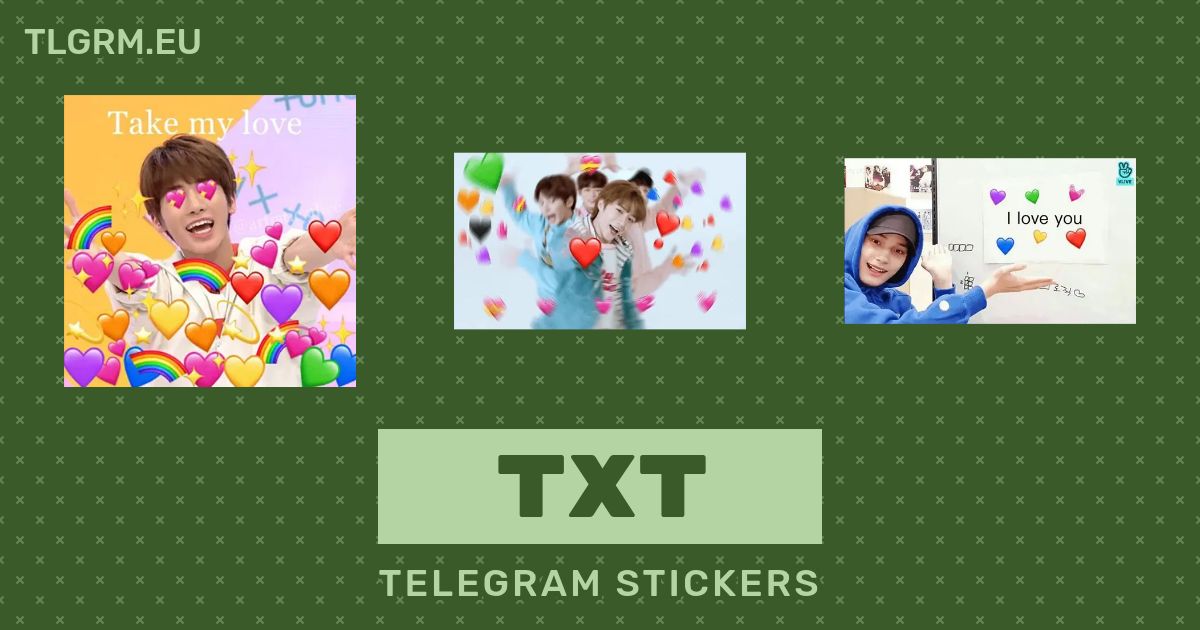 “TxT” stickers set for Telegram